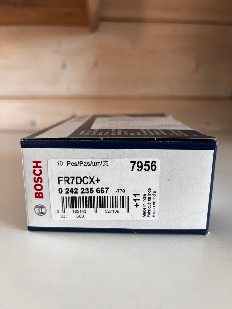 FR7DCX Свеча зажигания BOSCH | Запчасти на DRIVE2