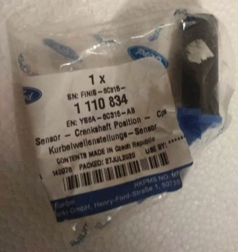 1110834 Датчик оборотов коленвала / 1.25-1.6 Zetec-S/Duratec 00~ Ford ...