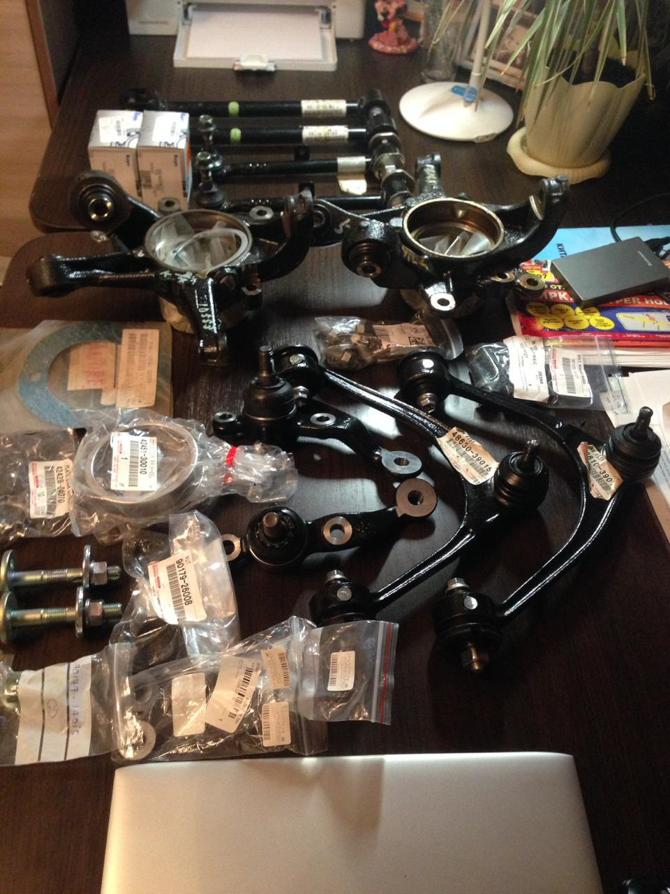 Ребилд ходовой части — Toyota Aristo (II), 3 л, 2002 года | визит на ...