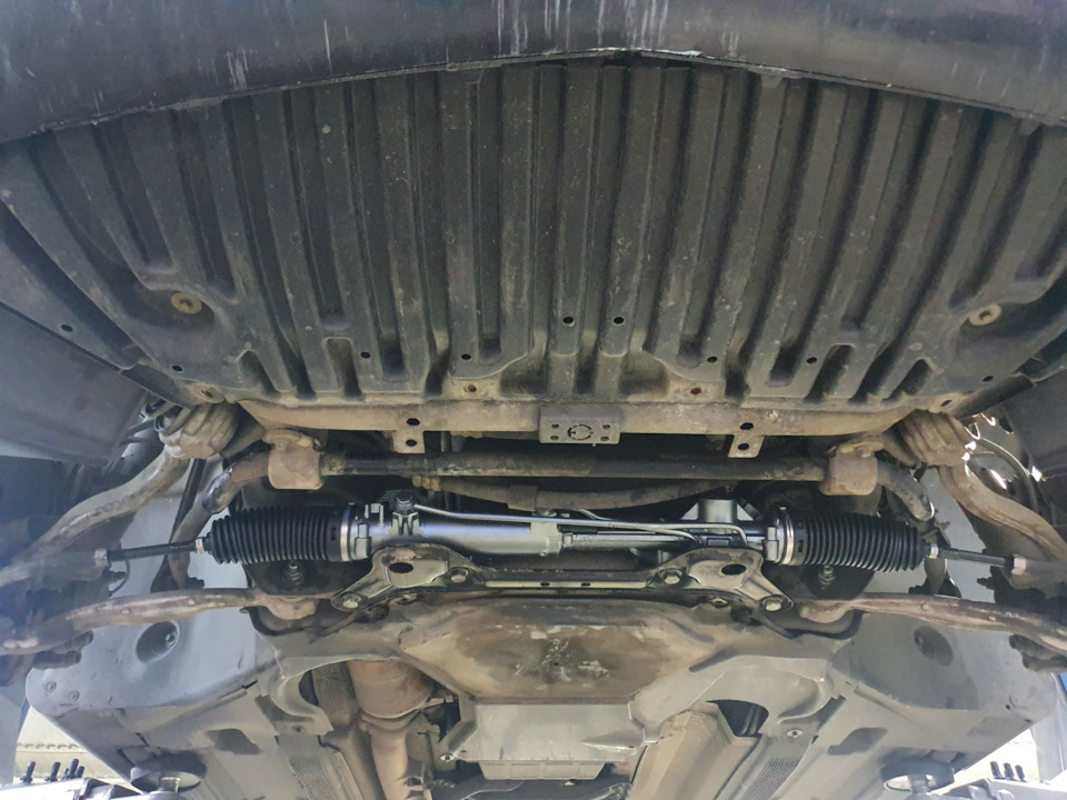 Замена рулевой рейки — Mercedes-Benz C-Class (W204), 1,8 л, 2013 года ...