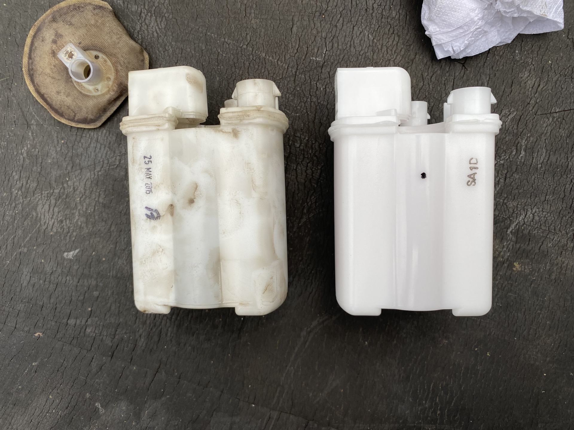 Замена топливного фильтра — KIA Ceed (1G), 1,6 л, 2011 года | плановое ...