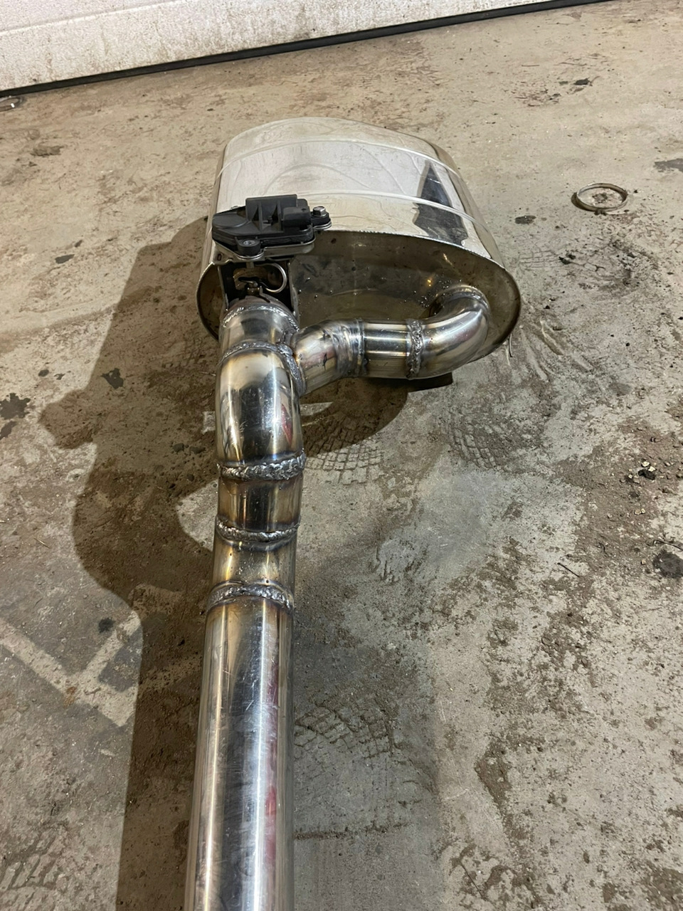 Управляемый выхлоп из нержавейки — Skoda Octavia Combi A4 Mk1, 1,8 л ...