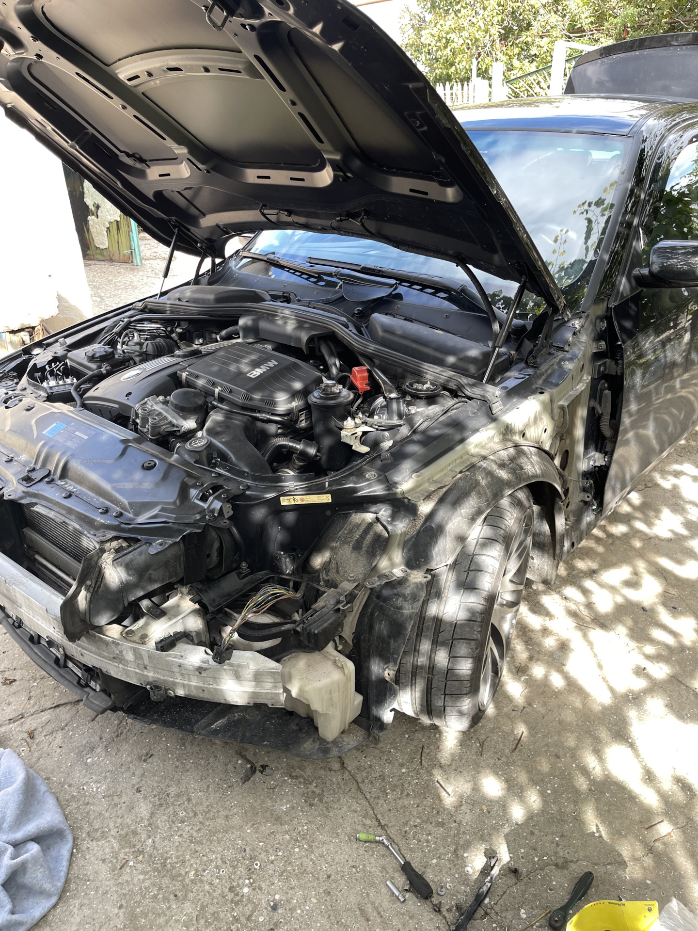 Оригинальный обвес м5 е60 правильная установка! — BMW 5 series (E60), 3 ...