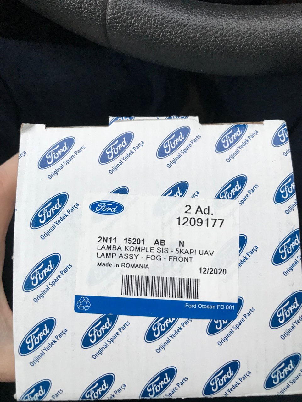 Новые противотуманные фары Valeo Форд Фокус 3 — Ford Focus Sedan III, 1 ...