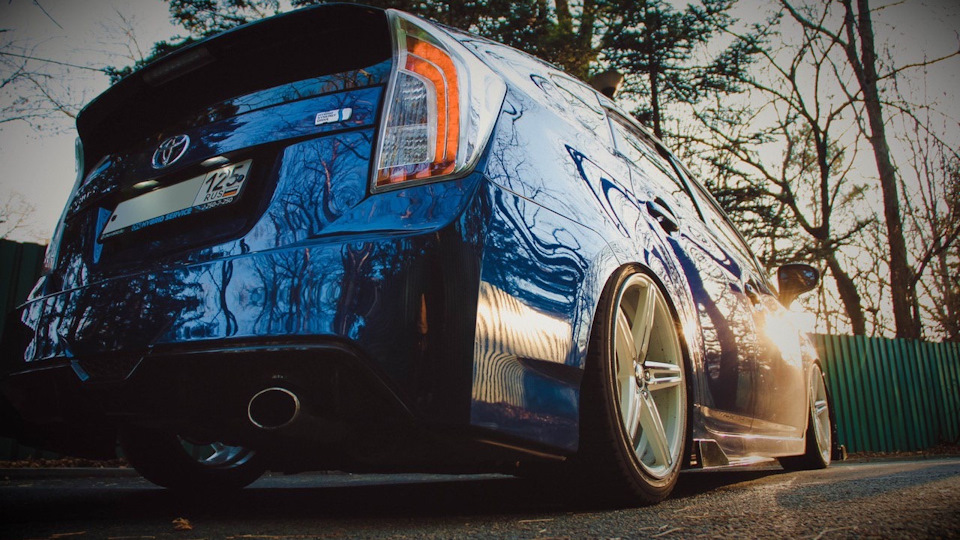 PRIUS DRIFT — Toyota Prius (30), 2 л, 2012 года | тюнинг | DRIVE2