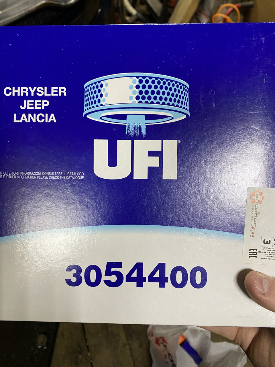3054400 Воздушный фильтр UFI | Запчасти на DRIVE2
