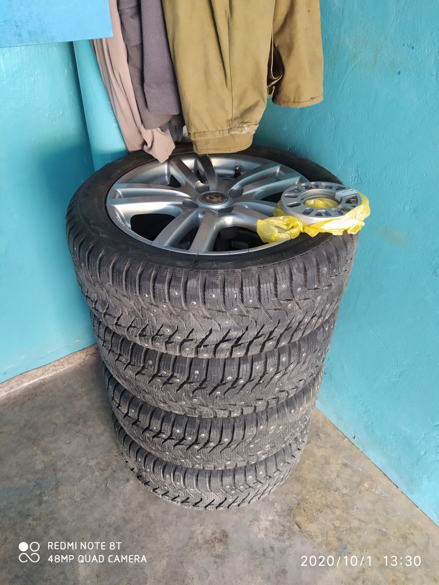 К зиме подготовился))) — Dongfeng H30 Cross, 1,6 л., 2015 года | колёсные диски | DRIVE2