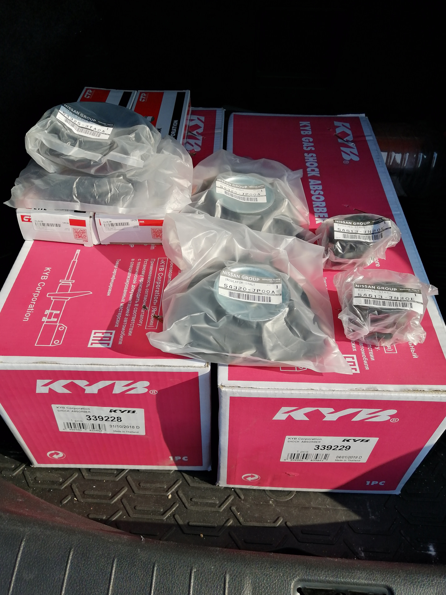 Ремонт подвески — Nissan Teana (J32), 2,5 л, 2011 года | визит на ...