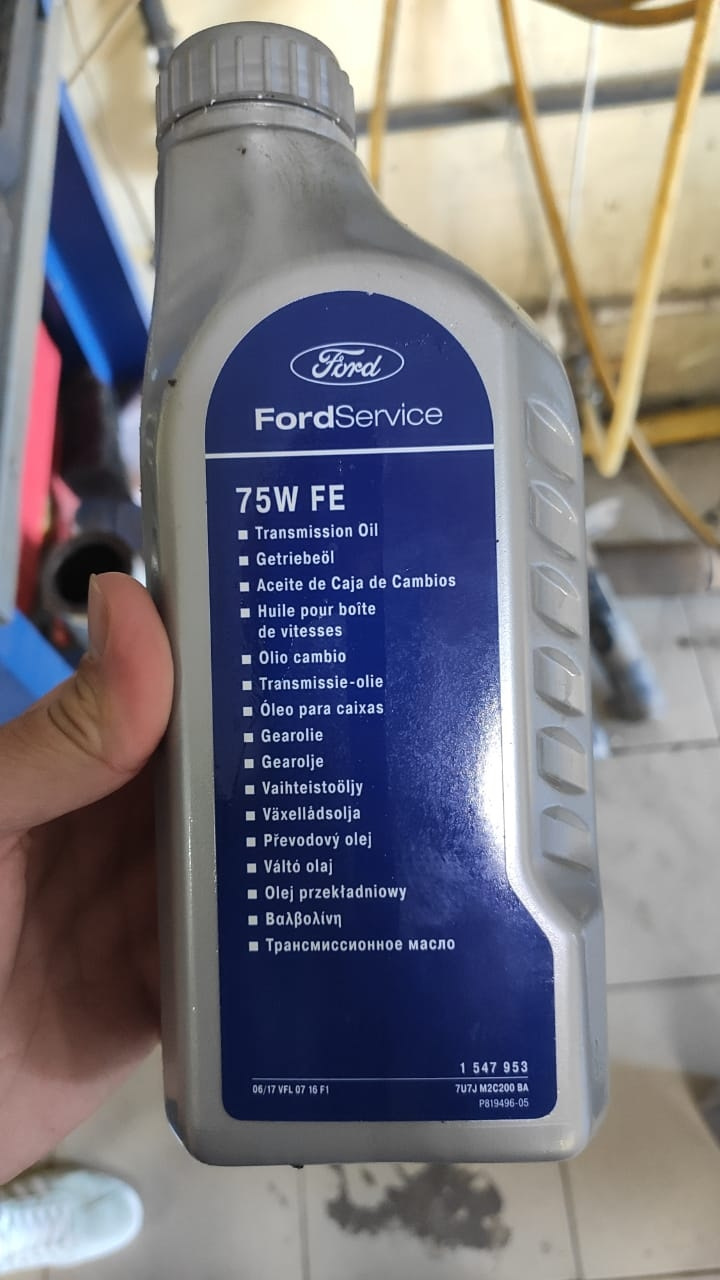 1547953 Масло трансмиссионное МКПП 1L 75W FE / МКПП (MMT6) Ford ...