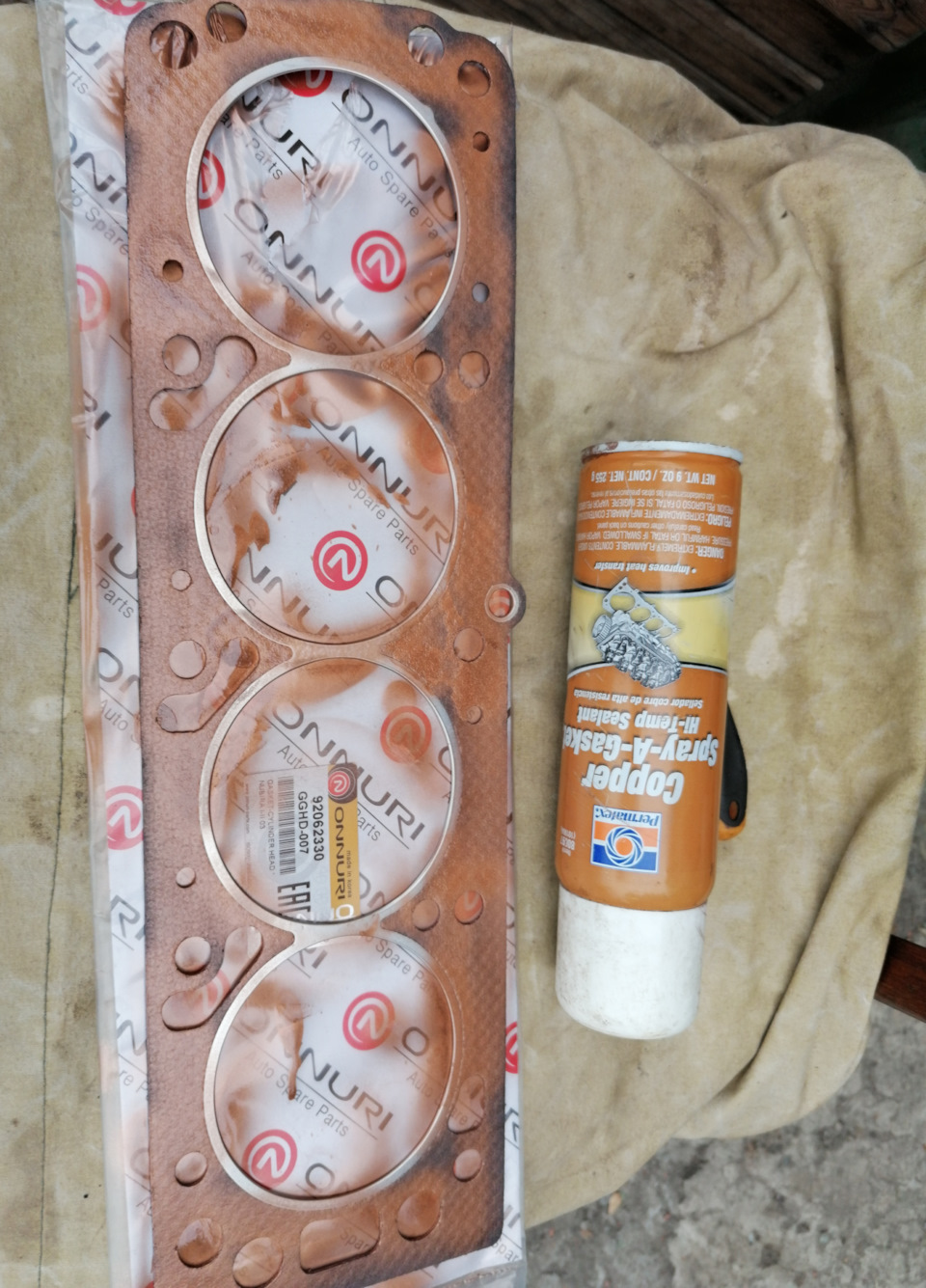 92062330 Прокладка головки блока цилиндров GM | Запчасти на DRIVE2