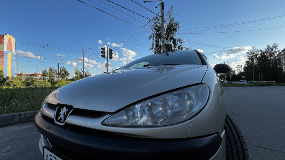 Peugeot 206 1.4 бензиновый 2007 | РыжПыш на DRIVE2