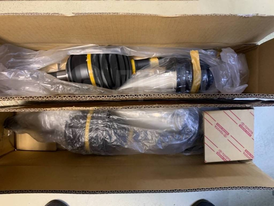 Новые Оригинал Привода, фланцы ступиц и прокладки к ним — Toyota Land ...