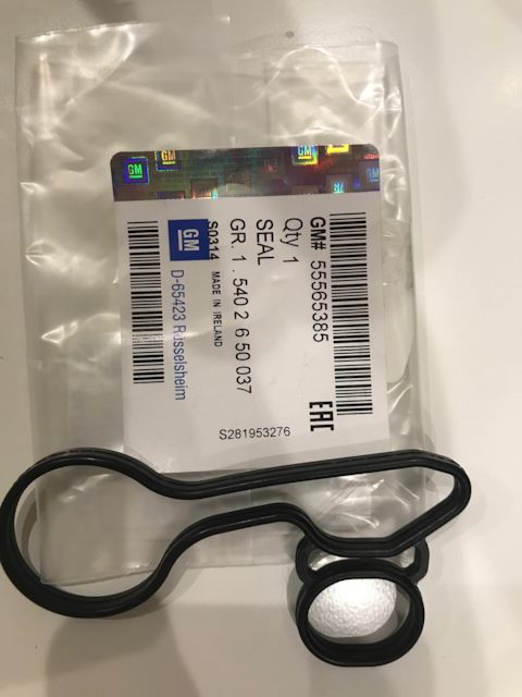 55565385 Прокладка масляного фильтра GM | Запчасти на DRIVE2