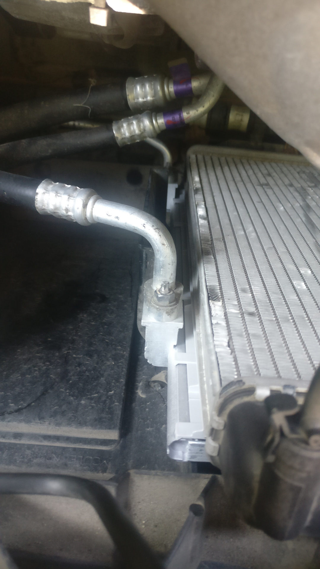 Замена радиатора кондиционера — Citroen C4 (2G), 1,6 л, 2011 года ...