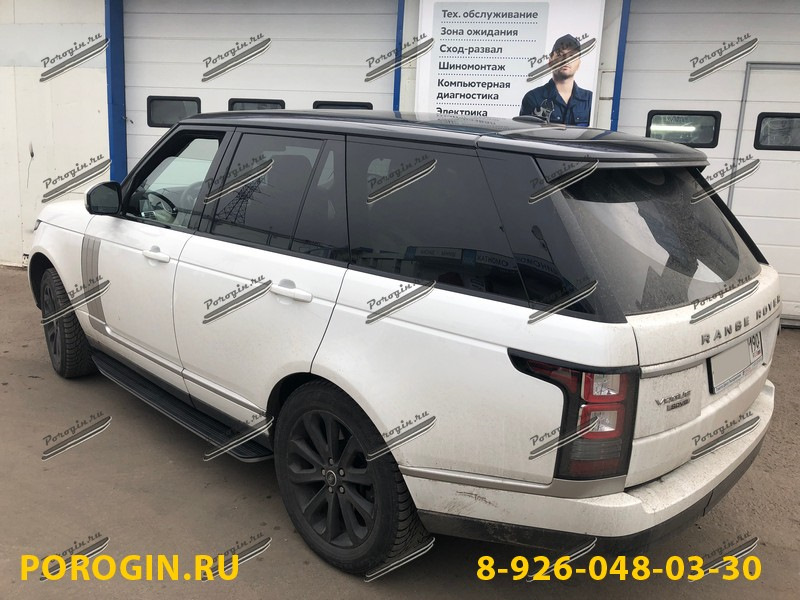 Пороги OEM на Range Rover Vogue 2012-2017 — porogin.ru на DRIVE2