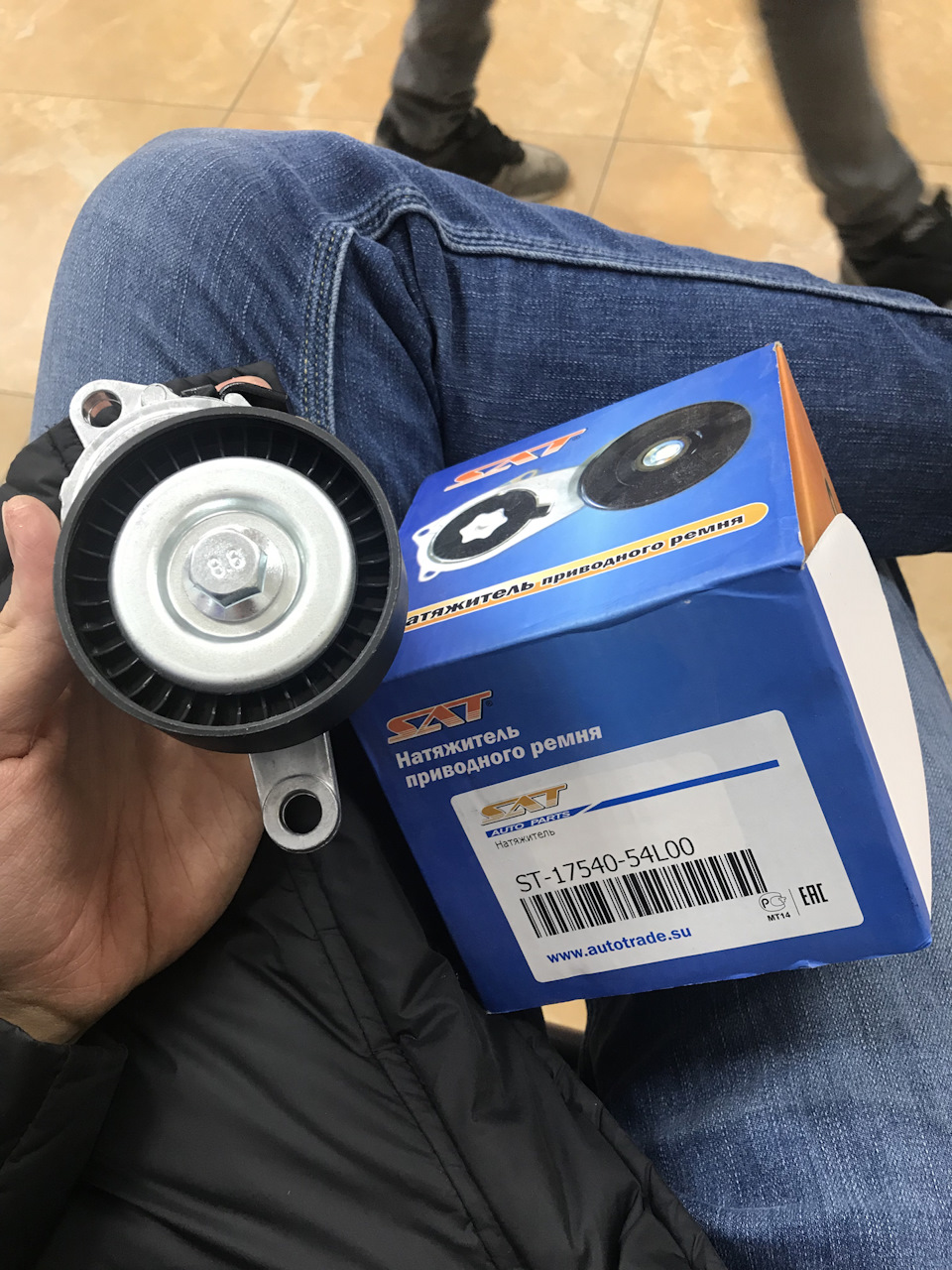 ST1754054L00 Ролик обводной приводного ремня SUZUKI Grand Vitara II 2.4 ...