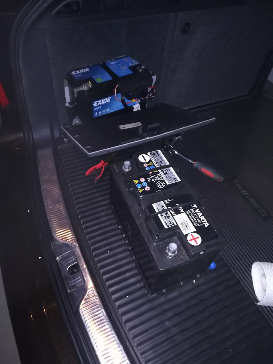 7P0915105A АКБ, залитая эл-литом и заряж. VAG | Запчасти на DRIVE2