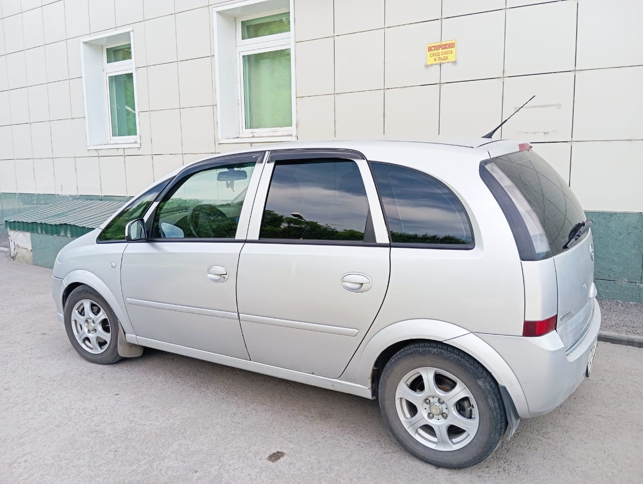 Затанировался — Opel Meriva (A), 1,6 л, 2007 года | тюнинг | DRIVE2