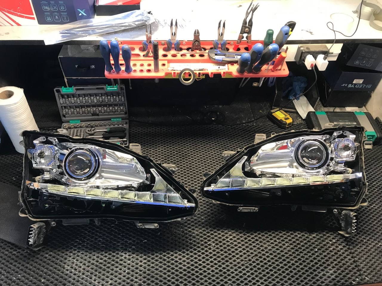 Установка BI-LED — Lexus GS (L10), 3,5 л, 2013 года | тюнинг | DRIVE2