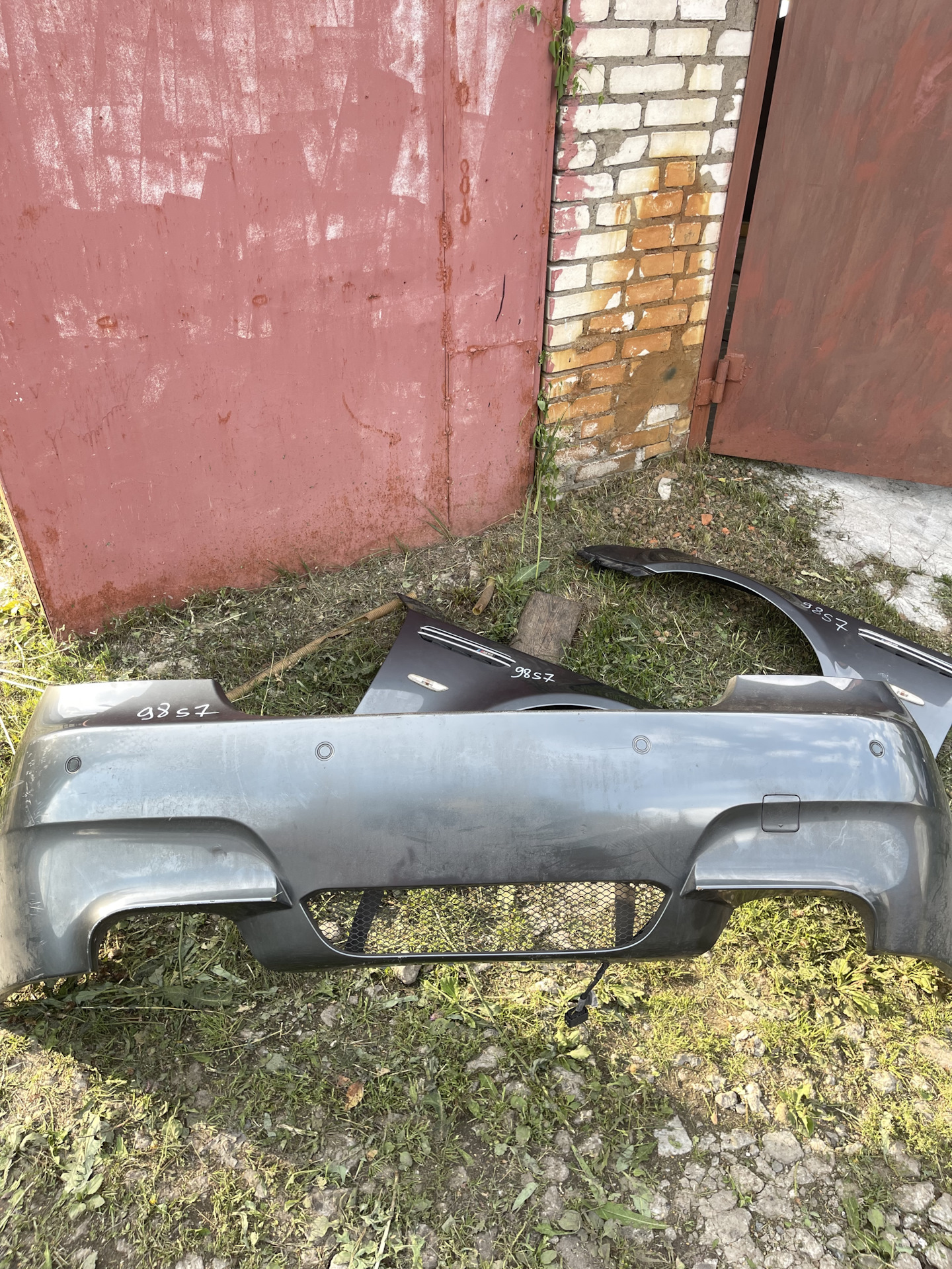 Оригинальный обвес м5 е60 правильная установка! — BMW 5 series (E60), 3 ...