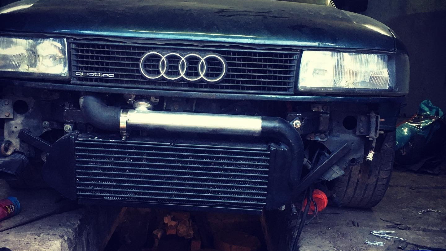 Audi 90 (B3) 2.2 бензиновый 1990 | 10v turbo quattro на DRIVE2