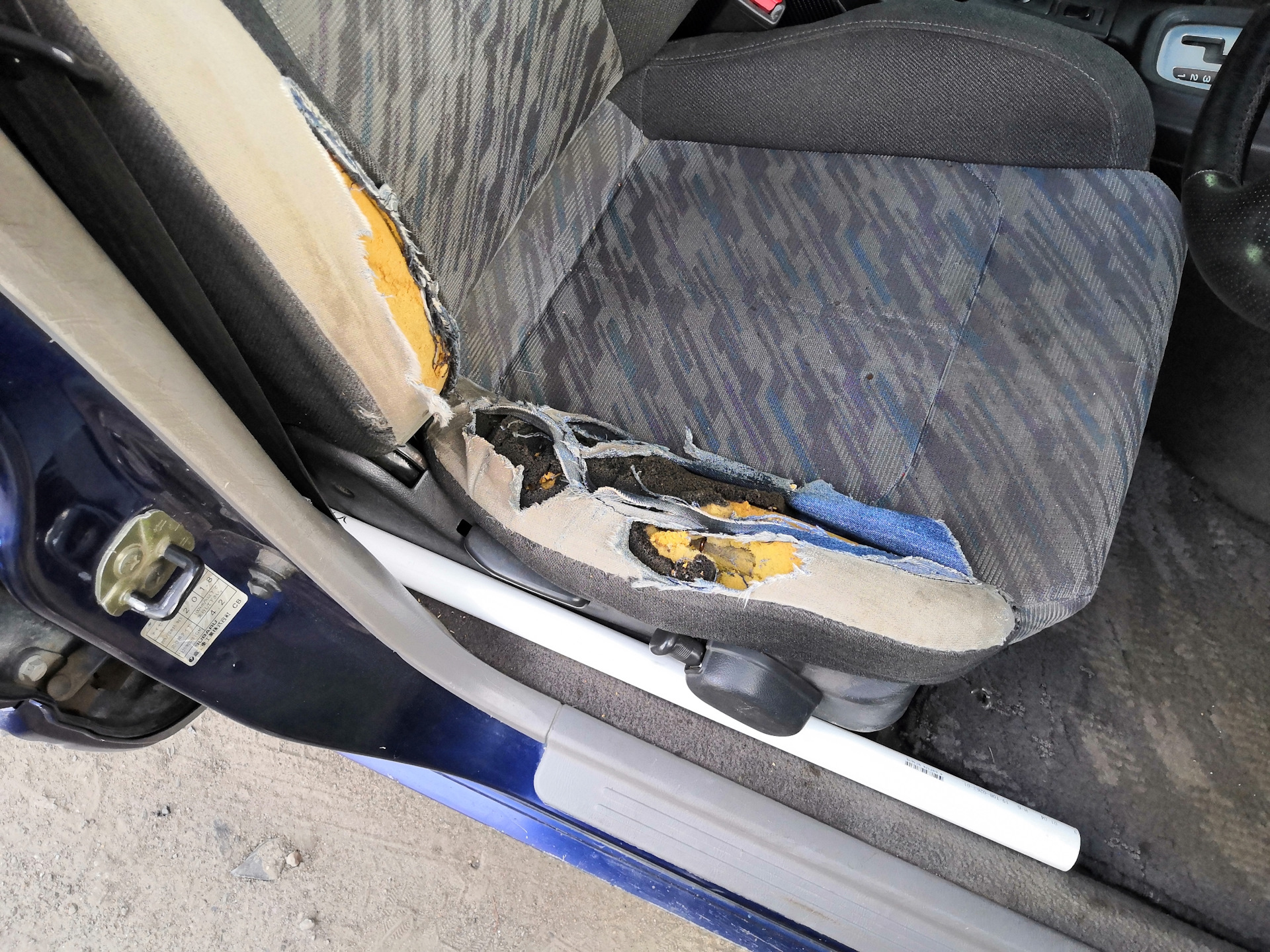 Сидения от Legacy bg5 — Subaru Forester (SF), 2 л, 1998 года | тюнинг ...