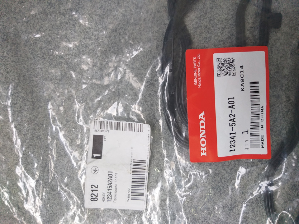123415A2A01 Прокладка крышки головки блока Honda | Запчасти на DRIVE2