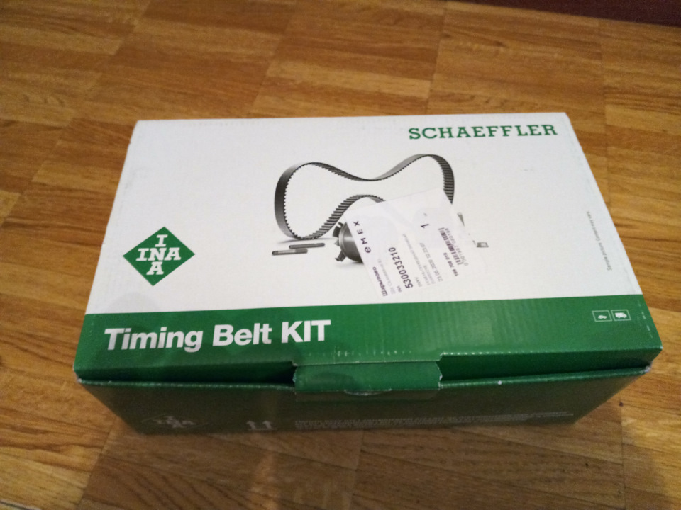 Замена ремня ГРМ (ремень + помпа + сальники), замена масла в ДВС ...