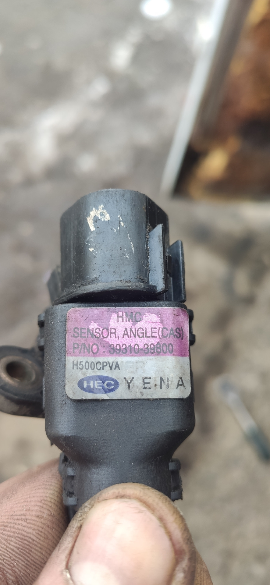 3931039800 Датчик положения коленвала KIA HYUNDAI | Запчасти на DRIVE2