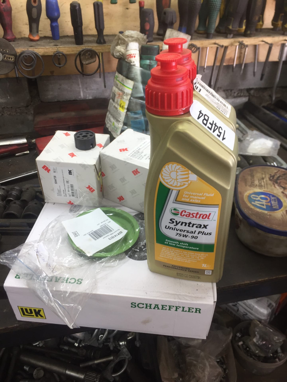 Сцепление/шаровые/масло — Volkswagen Golf Mk4, 1,6 л, 1998 года ...