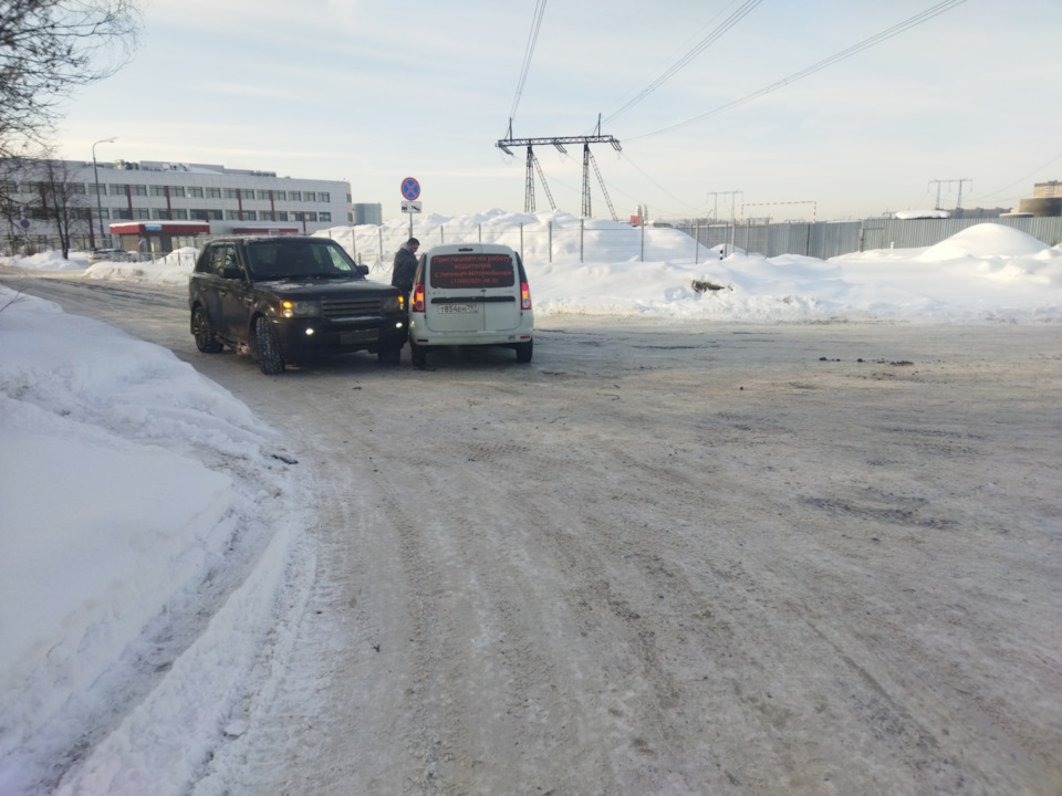 Мелкое дтп — Land Rover Range Rover Sport (1G), 4,2 л, 2008 года | ДТП ...