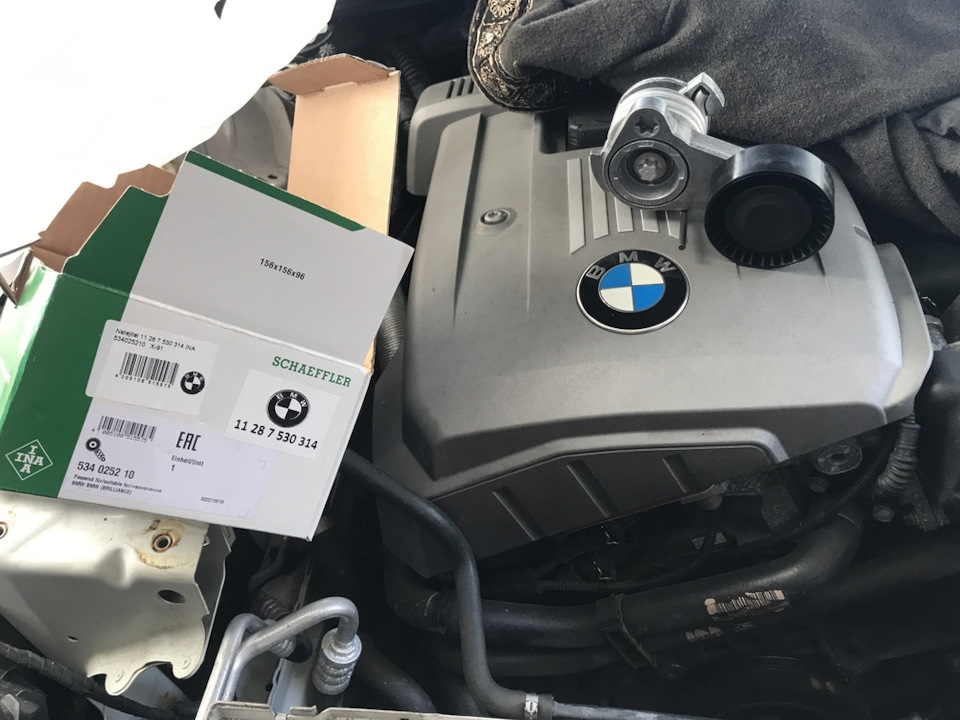 11287530314 механический натяжитель ремня BMW | Запчасти на DRIVE2