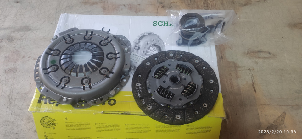 Сцепление LUK 623340209/620309033/624327909 — DRIVE2