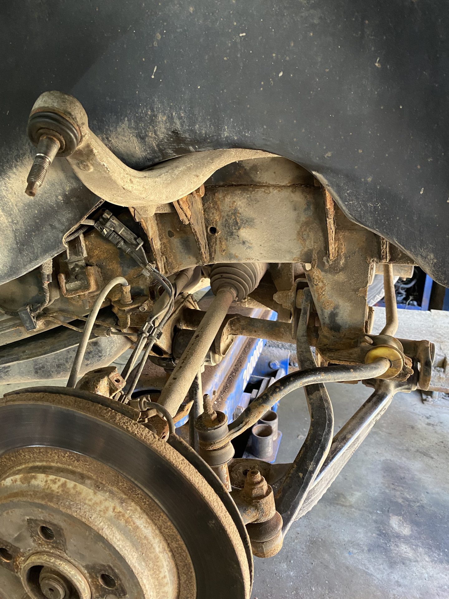 Визит в сервис — Mercedes-Benz M-Class (W163), 3,7 л, 2004 года ...