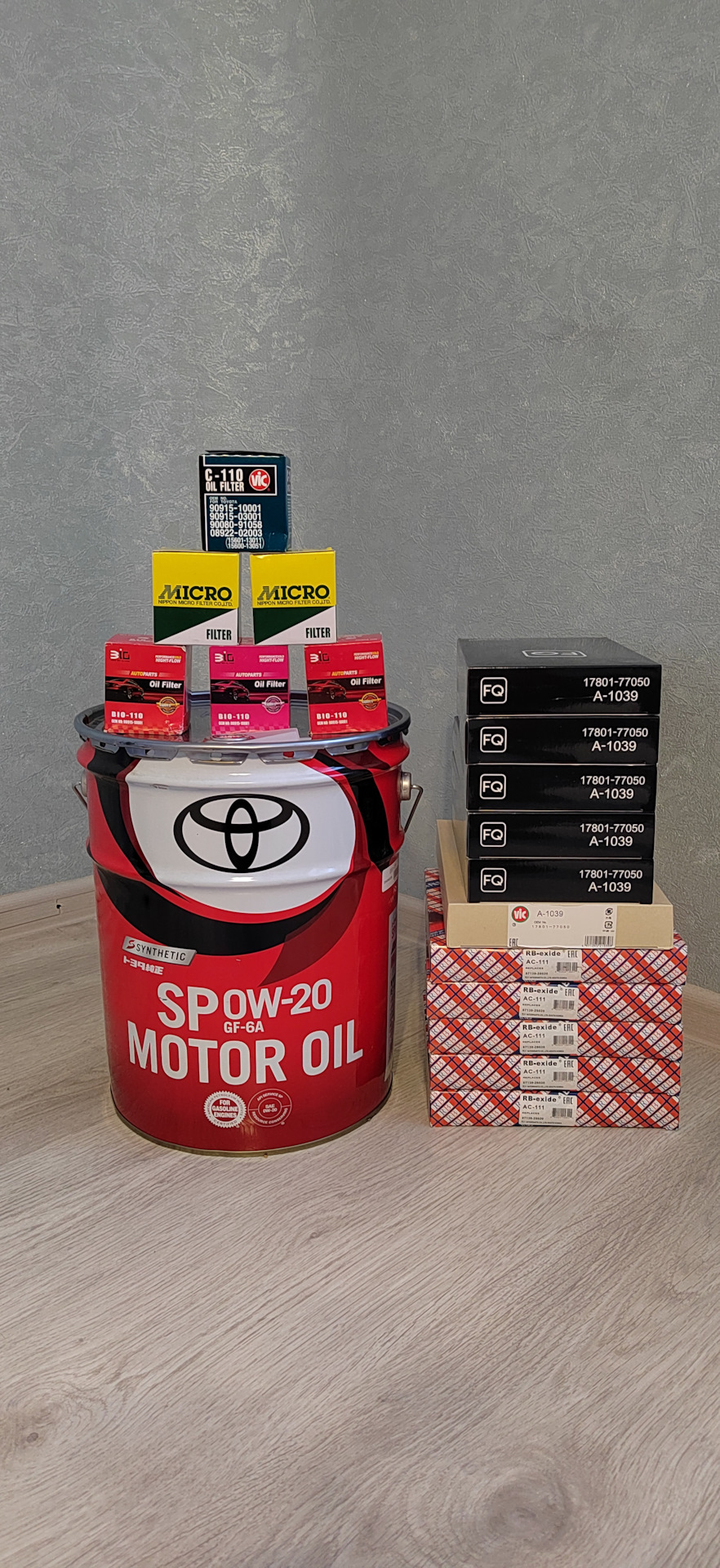 1780177050 Фильтр воздушный TOYOTA LEXUS | Запчасти на DRIVE2