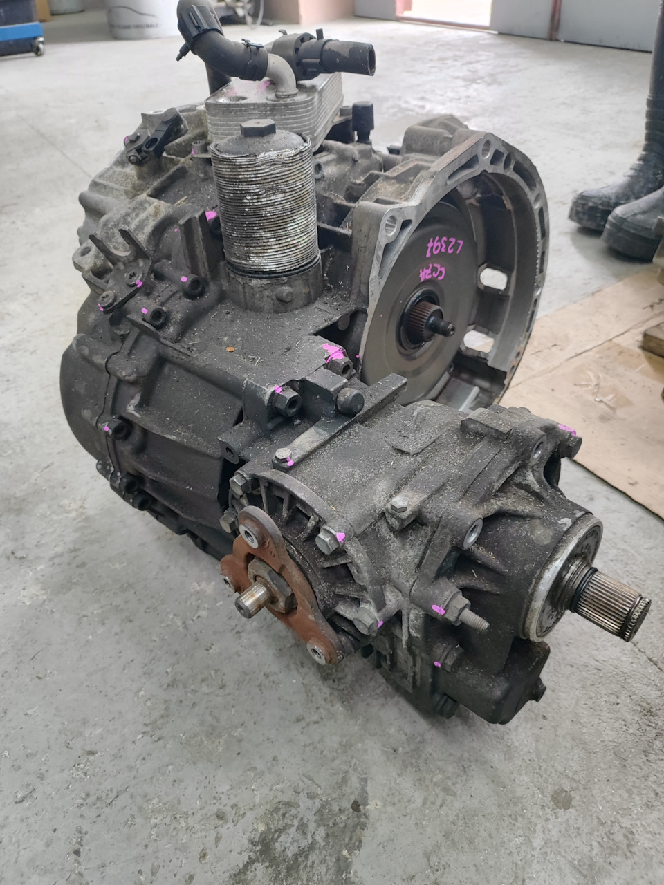 Приехала DQ500… неужели. — Volkswagen Tiguan (1G), 2 л, 2012 года ...