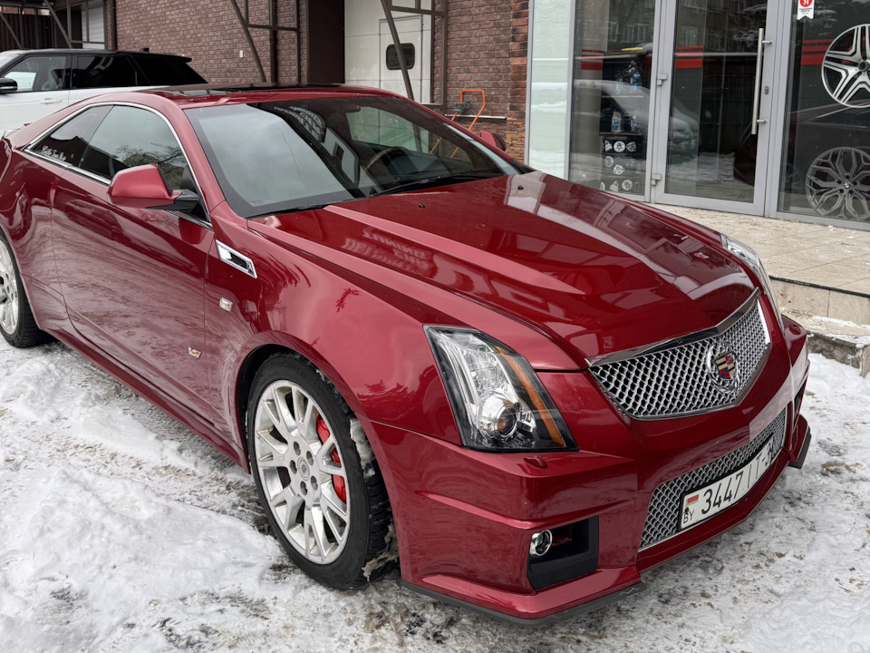 Капот Cadillac CTS-V — Cadillac CTS Coupe, 3,6 л, 2011 года | кузовной ...