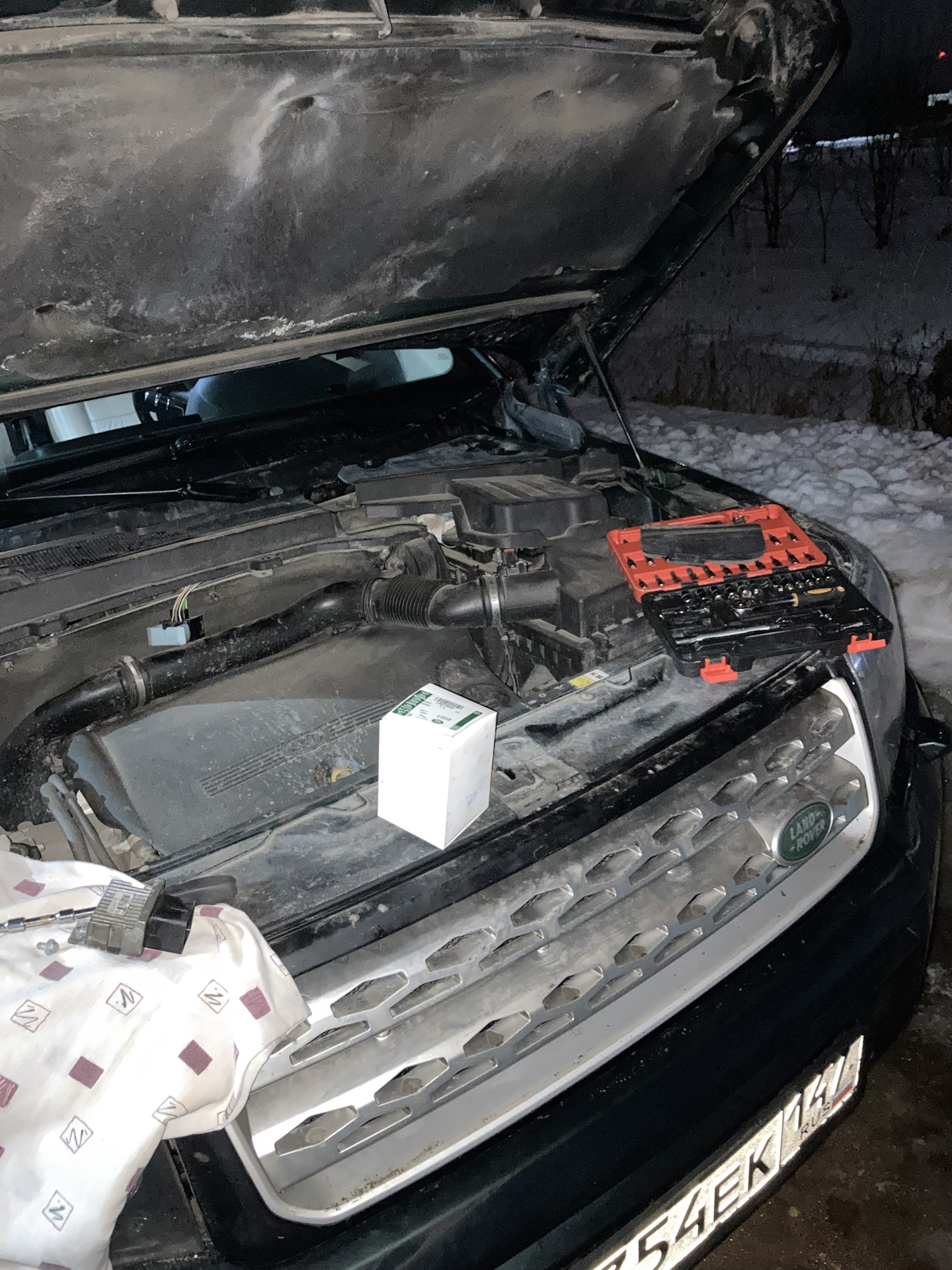 Запуск в -16, ОТЛИЧНО! — Land Rover Freelander 2 (L359), 2,2 л, 2013 ...