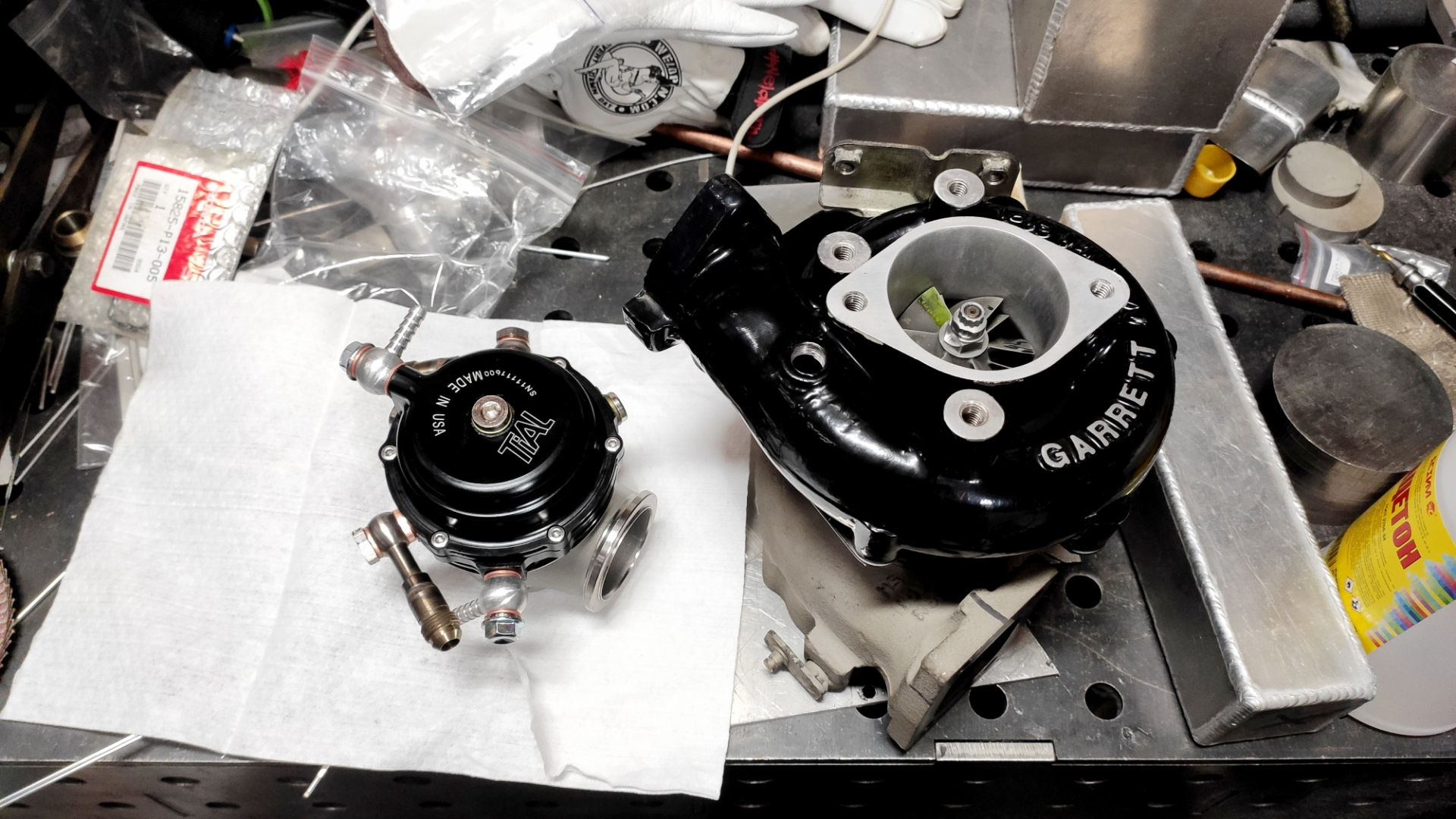 Garrett и Tial — Honda Integra (DA5-DA9/DB1-DB2), 1,6 л, 1991 года ...