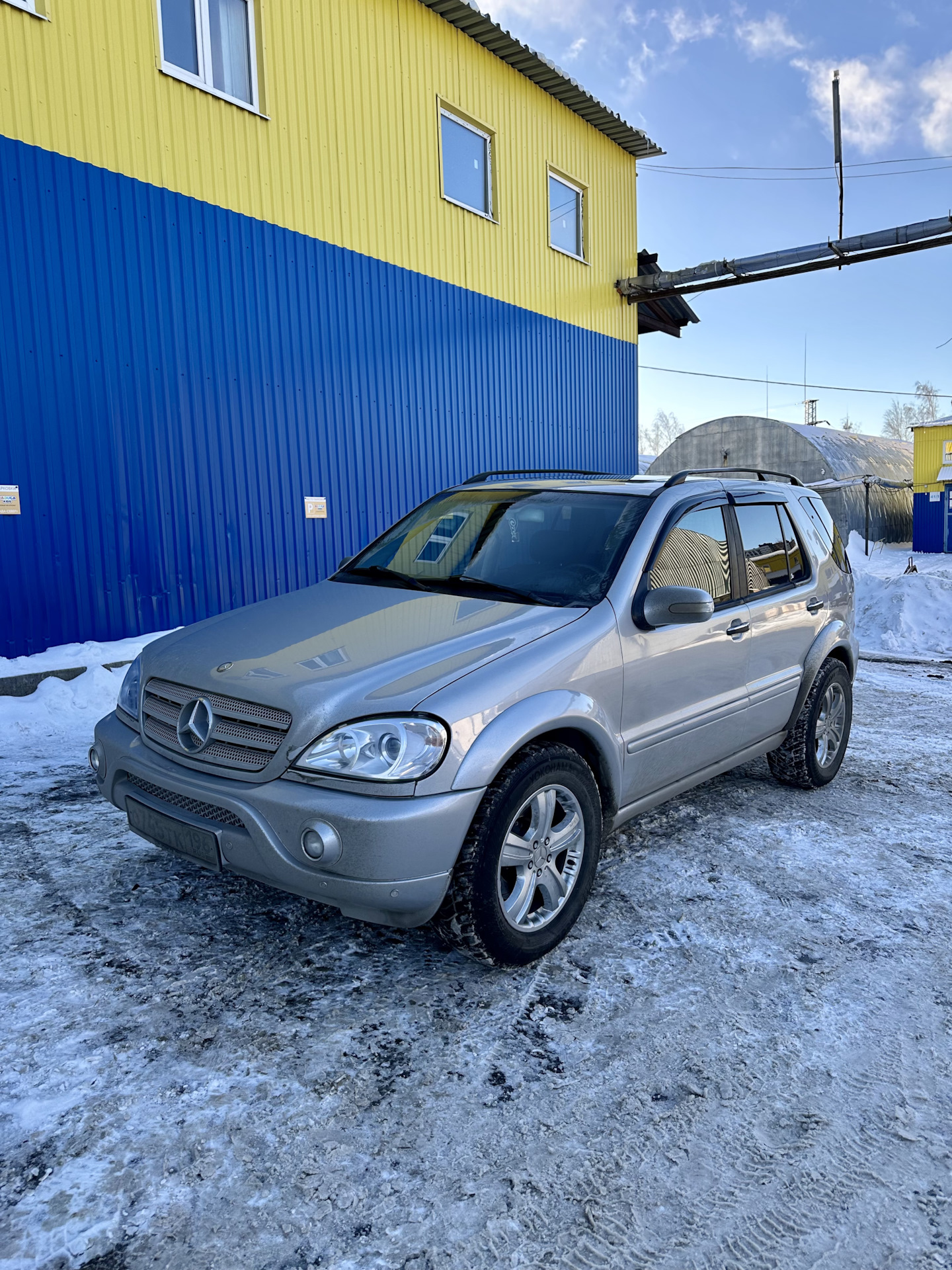 Дисули для моей кисули — Mercedes-Benz M-Class (W163), 5 л, 2002 года ...