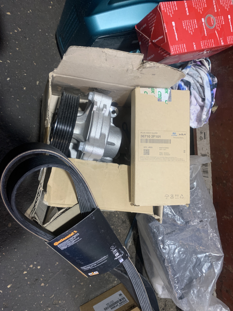 Большое ТО ! И исправление чужих косяков — KIA Sorento (2G), 2,2 л ...