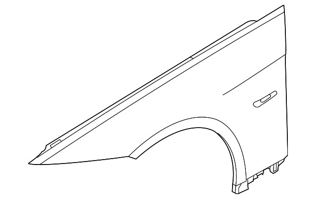 41357168987 Крыло Л Пд BMW | Запчасти на DRIVE2