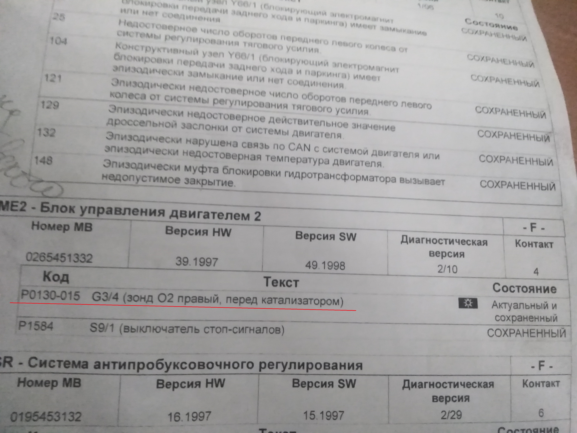 Лямбда-зонд — Mercedes-Benz CLK (W208), 2,3 л, 1999 года | поломка | DRIVE2