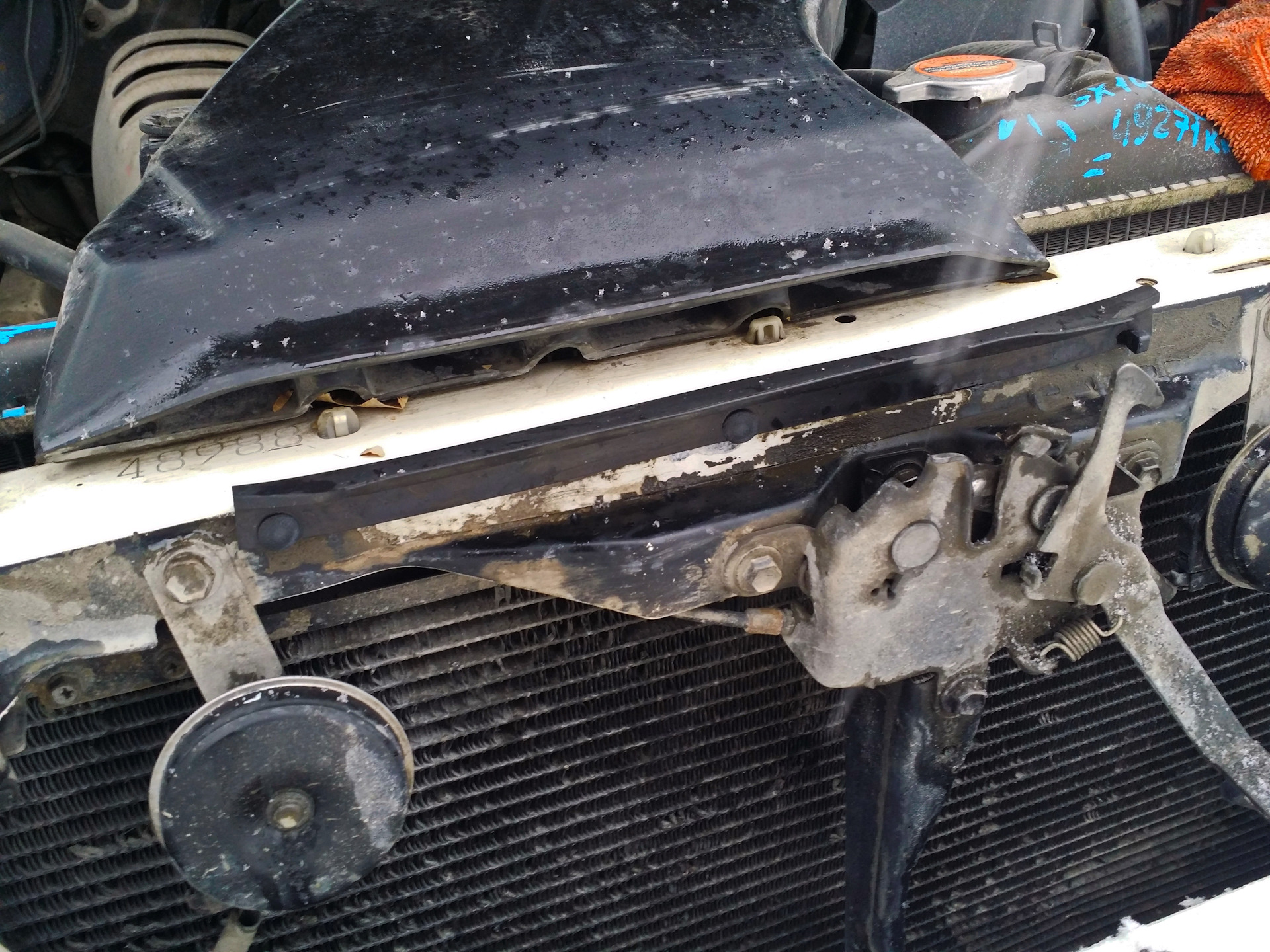 Резинка телевизора(обновлено, подробности) — Toyota Mark II (100), 2 л ...