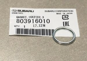 803916010 Шайба сливной пробки SUBARU | Запчасти на DRIVE2