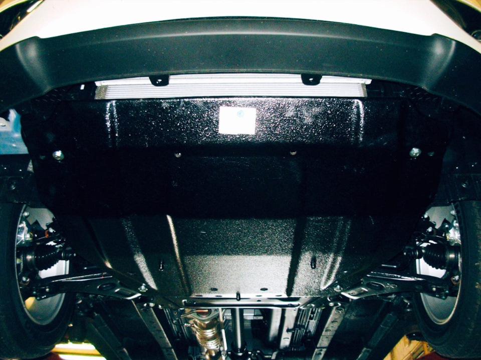 Композитная защита на Hyundai ix35 — Autotank на DRIVE2