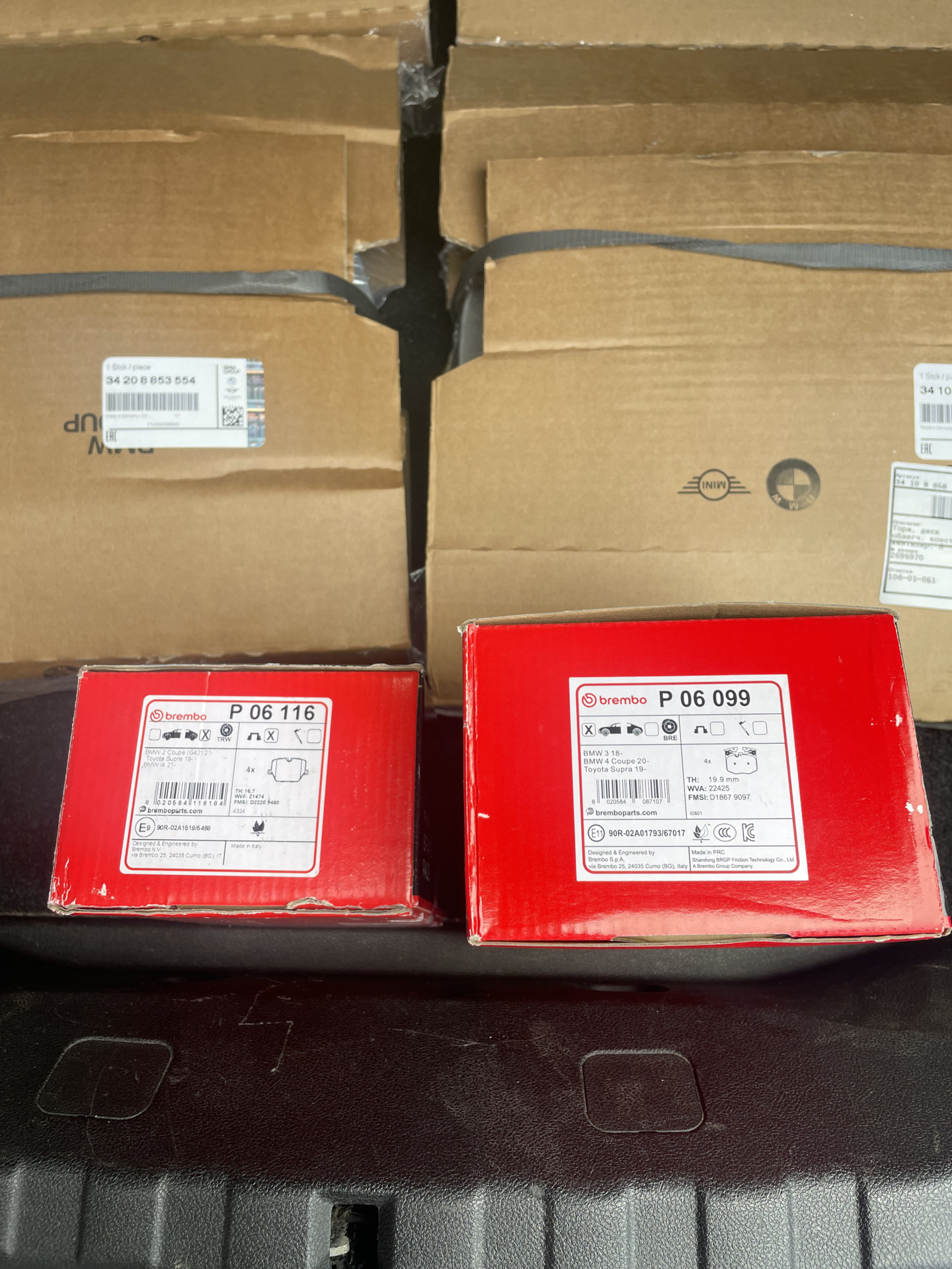 Тормоза, диски — BMW 3 series (G20), 2 л, 2019 года | визит на сервис ...