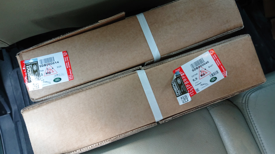 Поменял "в круг" тормоза. — Land Rover Discovery III, 4,4 л, 2005 года ...