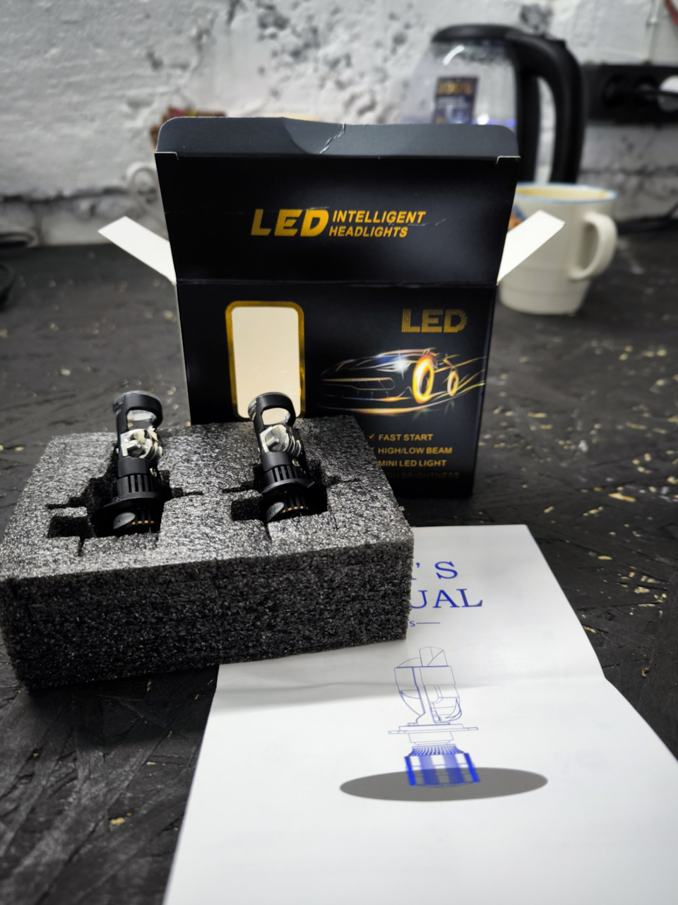 Эксперимент с лампами ближнего света — Lada Приора седан, 1,6 л, 2016 ...