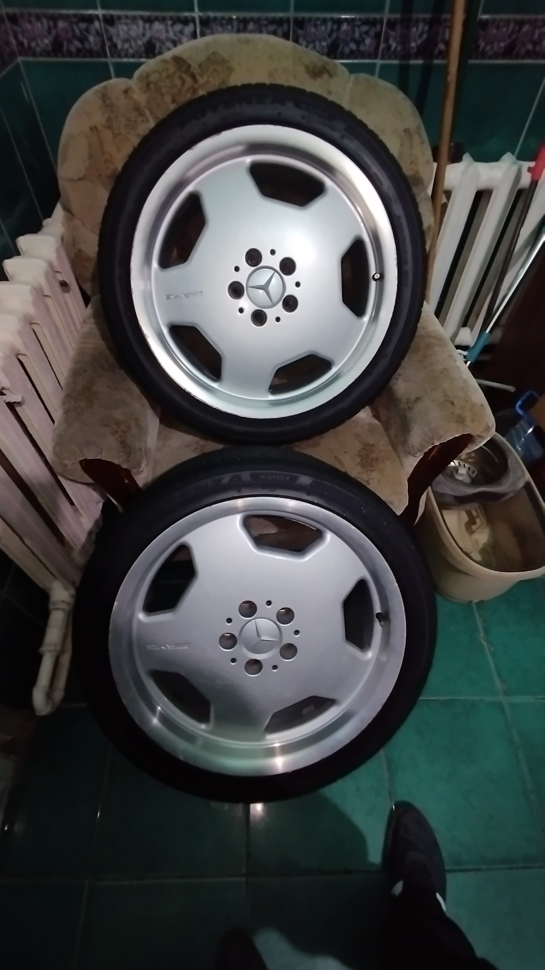 Monoblock aero 2 r18 — Mercedes-Benz E-Class (W210), 4,3 л, 2001 года ...